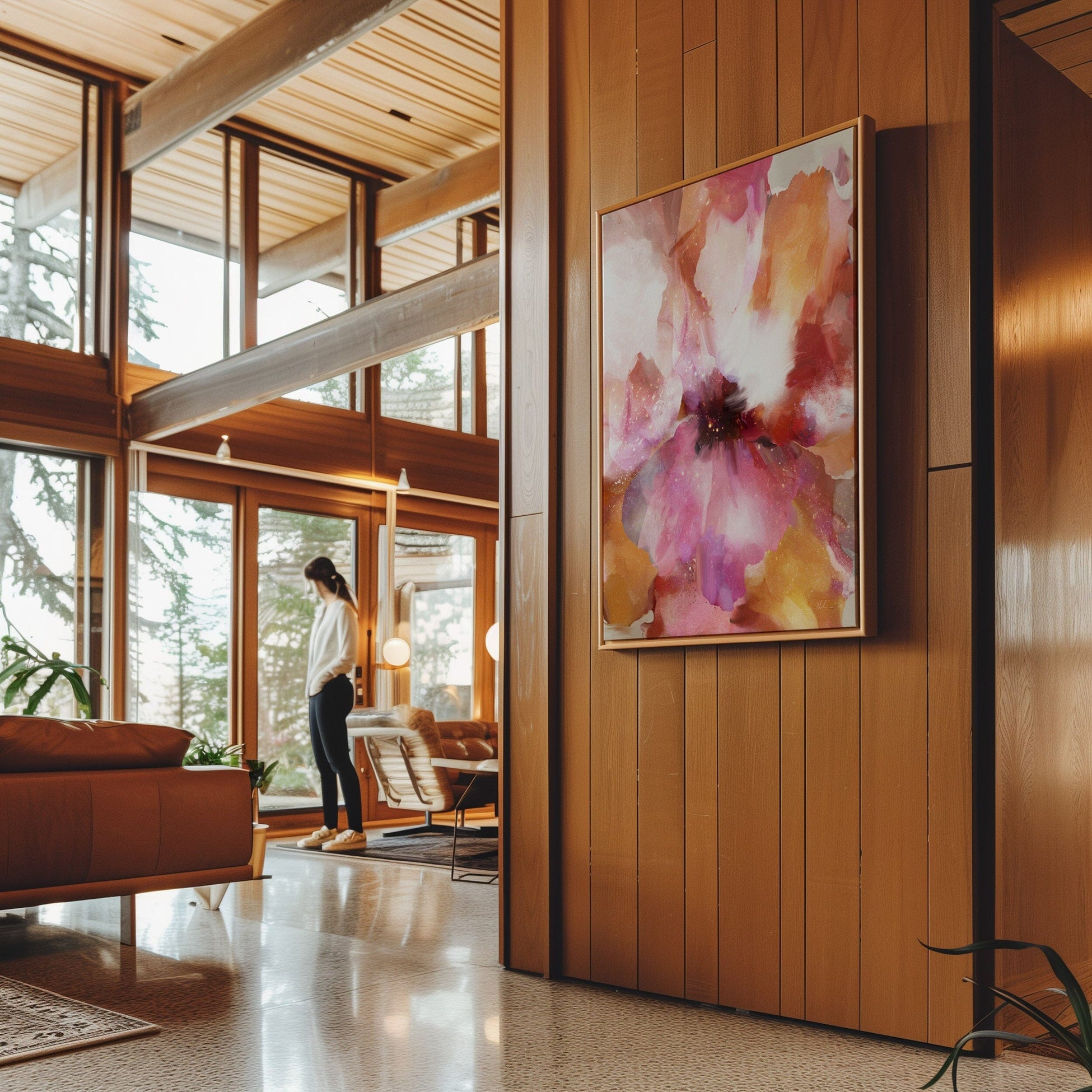 "Paris 12" on Canvas - Portrait – CORINNE MELANIE ART